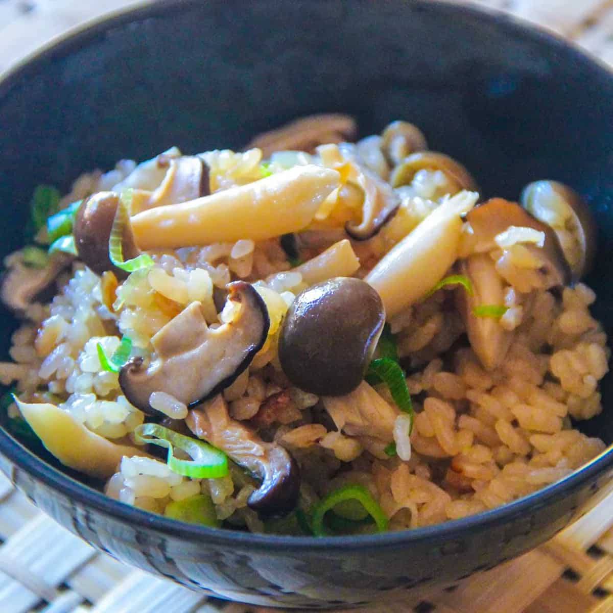 How to make Kinoko Gohan Recipe